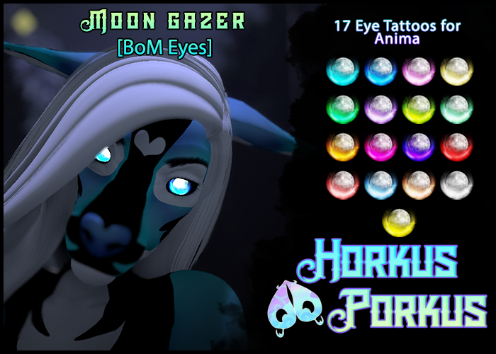 Second Life Marketplace - [HkPk] Anima Moongazer Eyes BoM